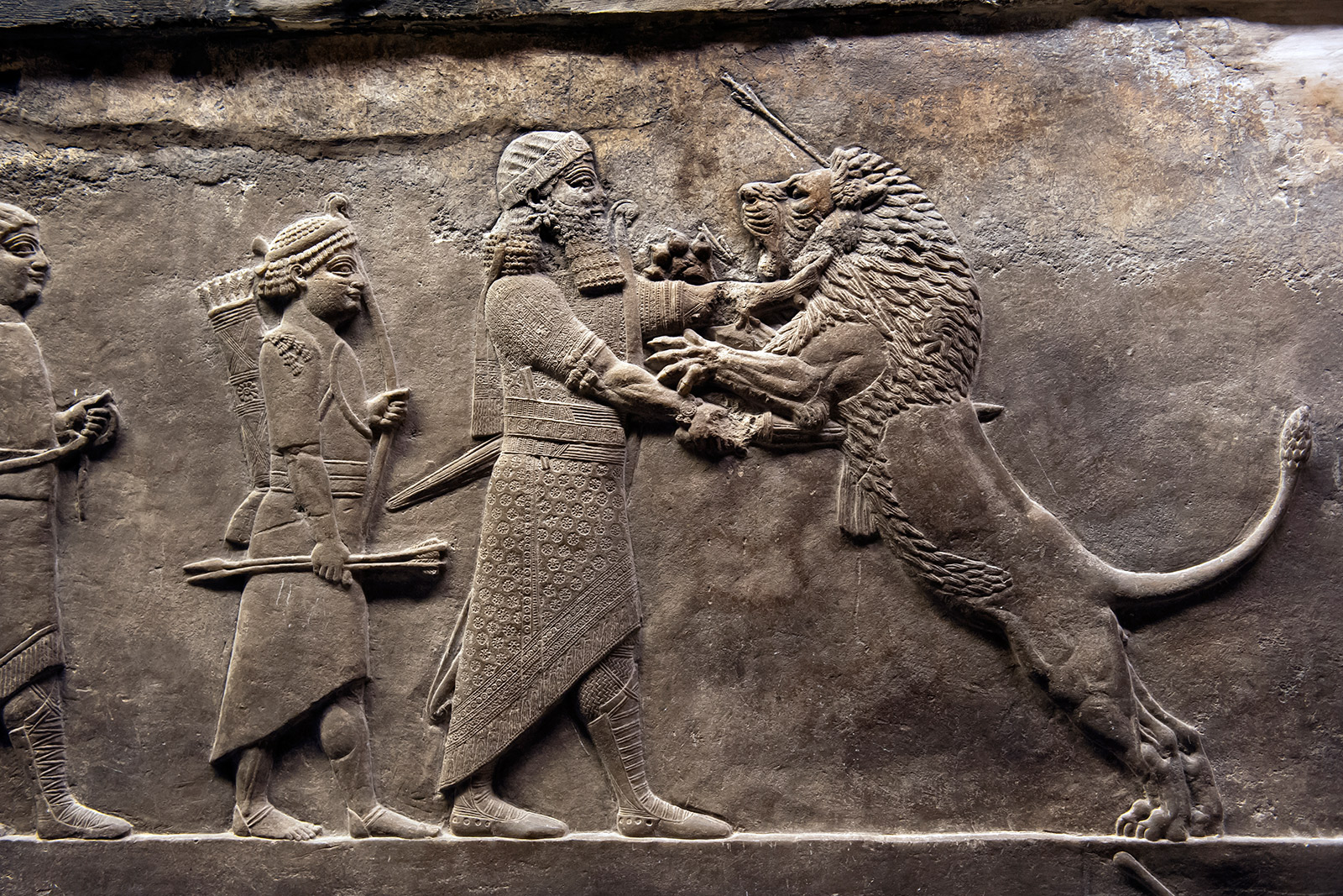 Bas Reliefs En Plaques Murales Assyriens British Museum Dominique