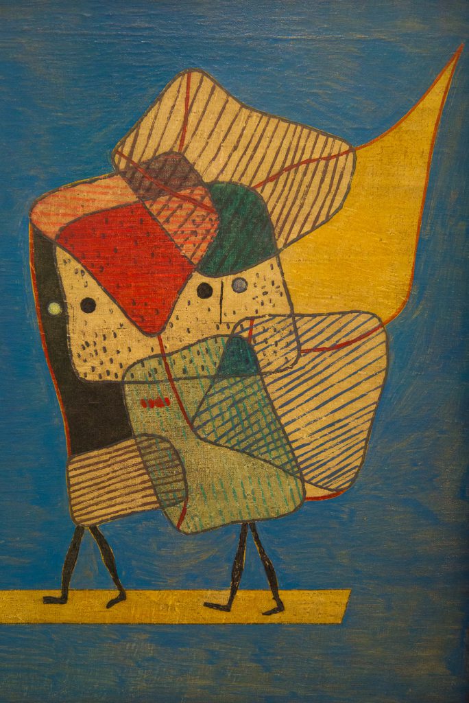 Quelques photographies des œuvres de Paul Klee